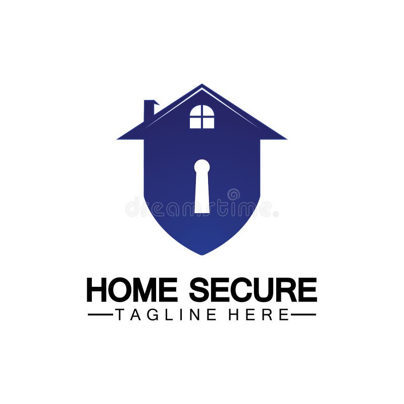 Home Secure Logo, Smart House Logo Design,Home Protection Logo Design ...
