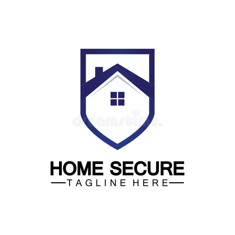 Home Secure Logo, Smart House Logo Design,Home Protection Logo Design ...