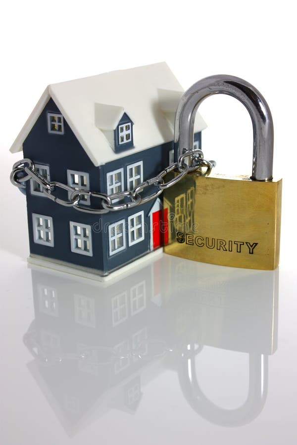 Home security stock image. Image of estate, intruder, home - 9119199