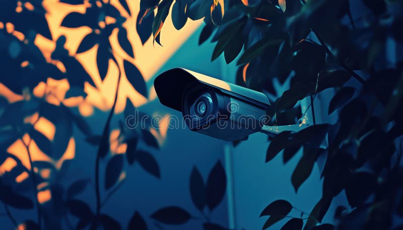 Home Security Camera System Installed on the Property for Added ...