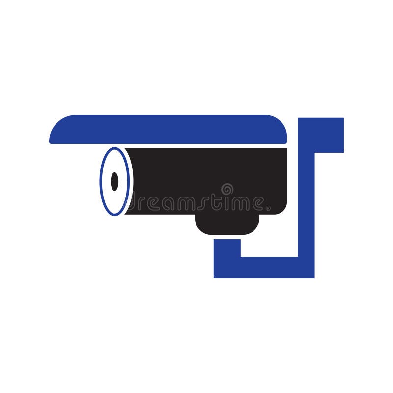 Home Security Closed Circuit Camera Icon Stock Vector - Illustration of ...