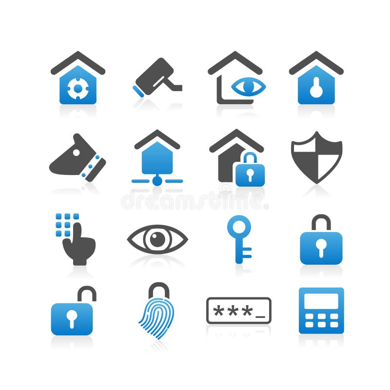 Secure Home Icon Stock Illustrations – 39,449 Secure Home Icon Stock ...