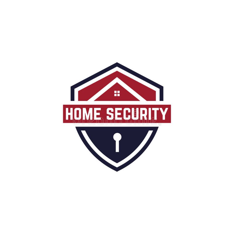 Home Security Logo Design Badge, Smart Guard of Real Estate Logo Design ...