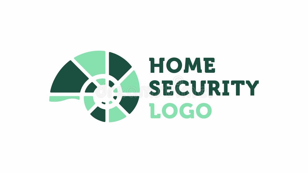 Home Security Logo Stock Illustrations – 26,392 Home Security Logo ...