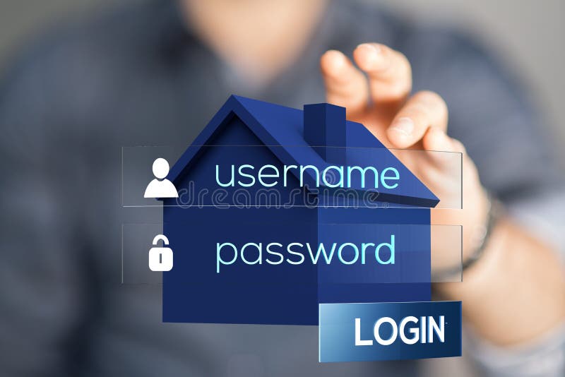 System Login interface stock image. Image of organization - 23483589
