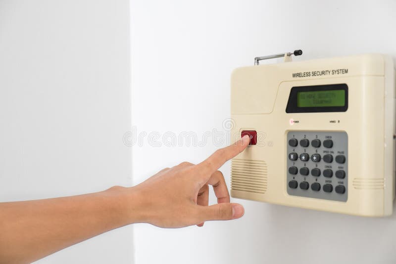 Home security system stock image. Image of crime, interior - 59700675