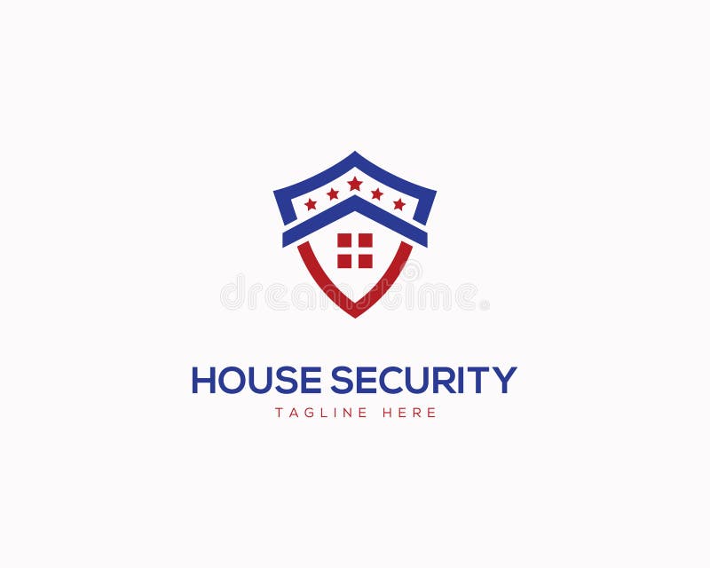 Home Shield Security Logo Template Design Stock Vector - Illustration ...