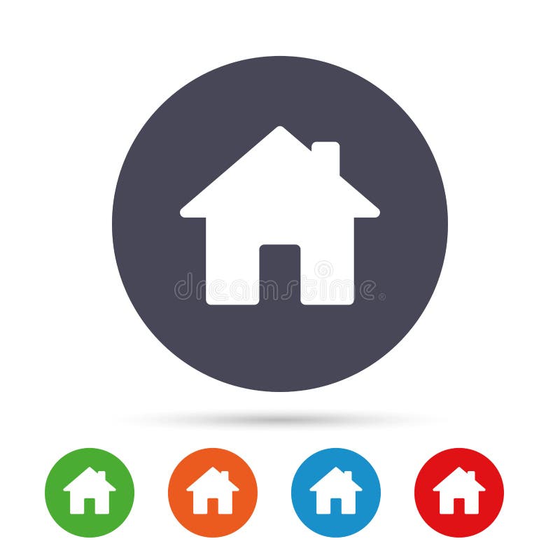 Home Sign Icon. Main Page Button. Navigation. Stock Vector ...