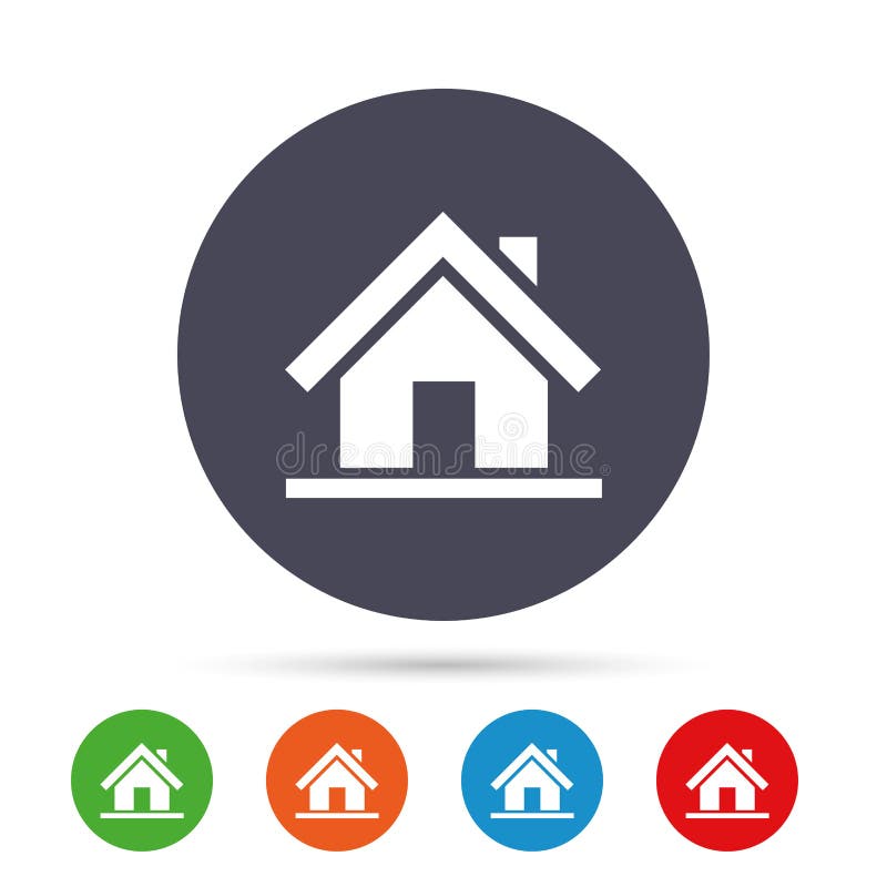 Home Sign Icon. Main Page Button. Navigation. Stock Vector ...