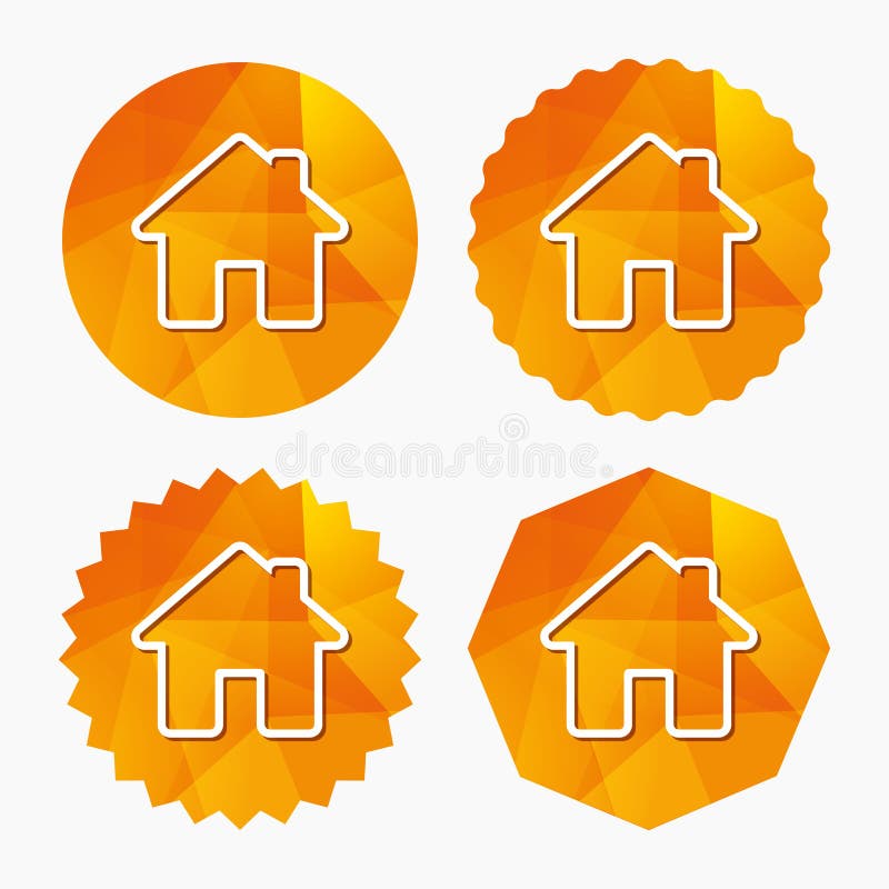 Home Sign Icon. Main Page Button. Navigation. Stock Vector ...