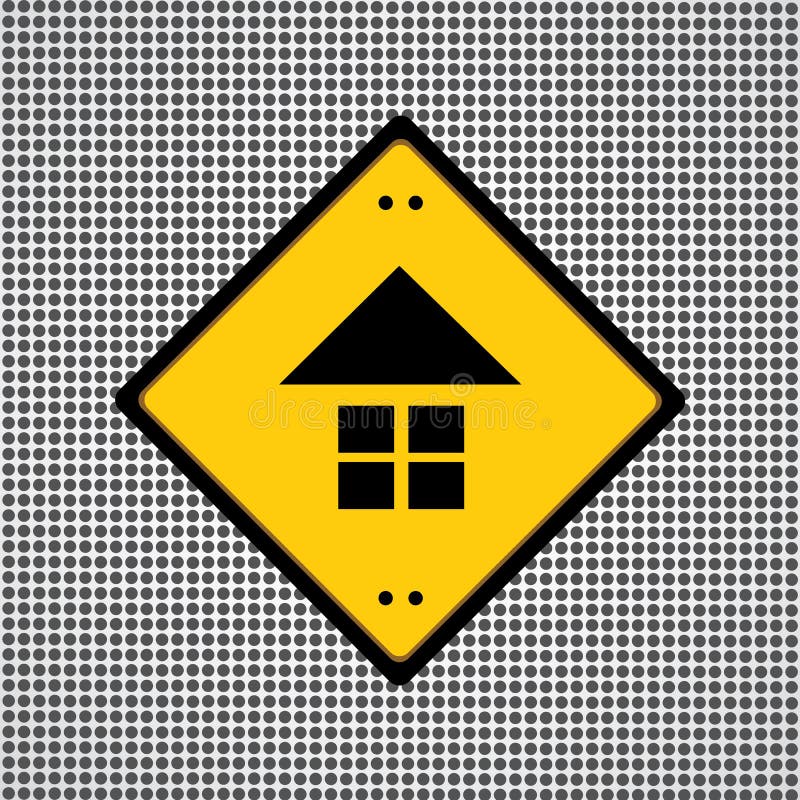 Home sign stock vector. Illustration of internet, element - 89766504