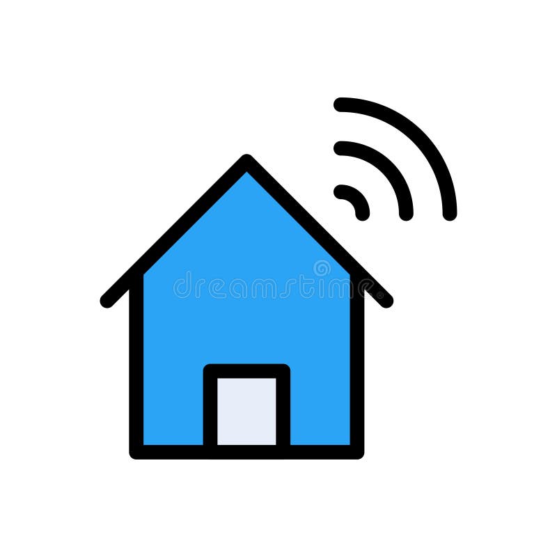 Home signal stock vector. Illustration of vector, wifi - 217758627