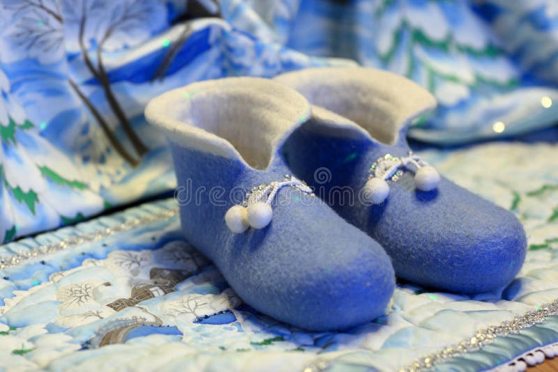 Home slippers stock photo. Image of blue, footwear, comfortable - 36729866