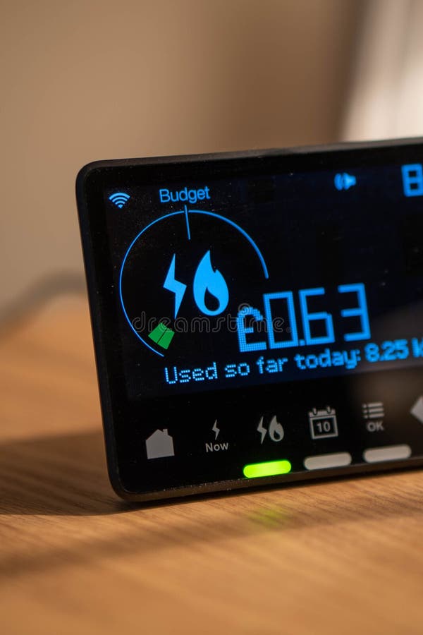 Home Smart Meter stock image. Image of measurement, energy - 146811893