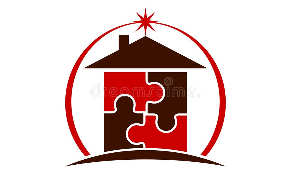 Home Solutions Logo Design Template Stock Vector - Illustration of ...