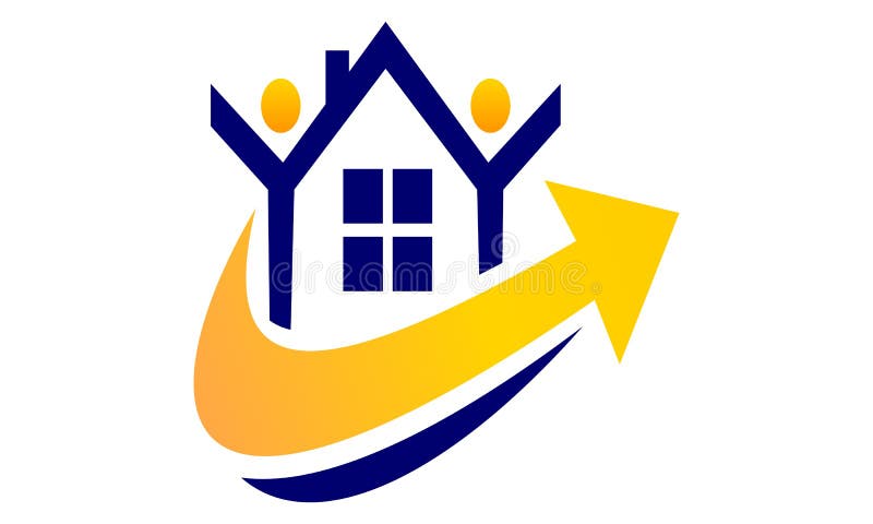 Home Solutions stock vector. Illustration of real, logo - 88805581