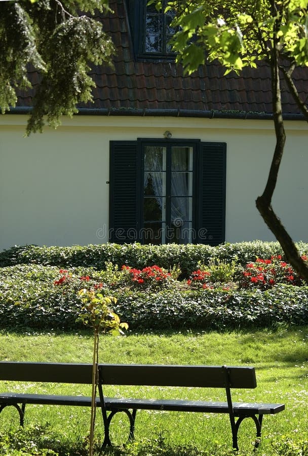 Home in spring time stock image. Image of spring, home - 2373637