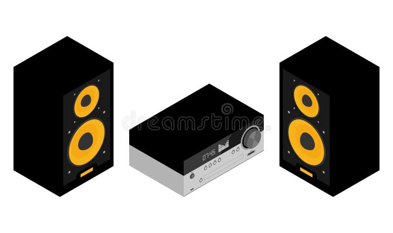 Music Systems Stock Illustrations – 496 Music Systems Stock ...