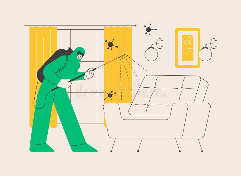 Home Sterilization Services Abstract Concept Vector Illustration. Stock ...