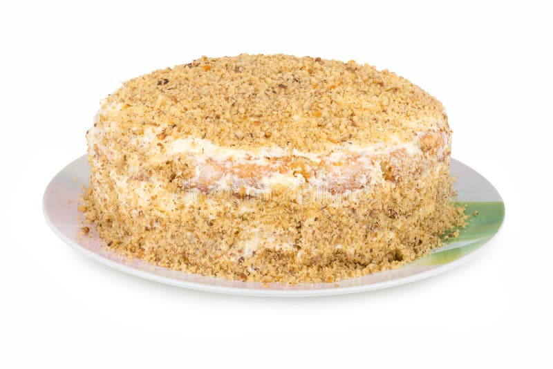 Home Sweet Three-layer Cake Stock Image - Image of layer, white: 47701989