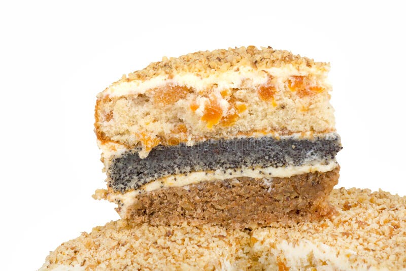 Home Sweet Three-layer Cake Stock Image - Image of layer, white: 47701989