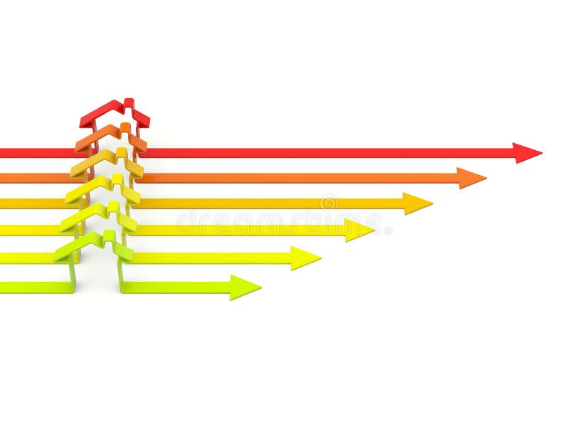 Home symbol with arrows stock illustration. Illustration of symbol ...