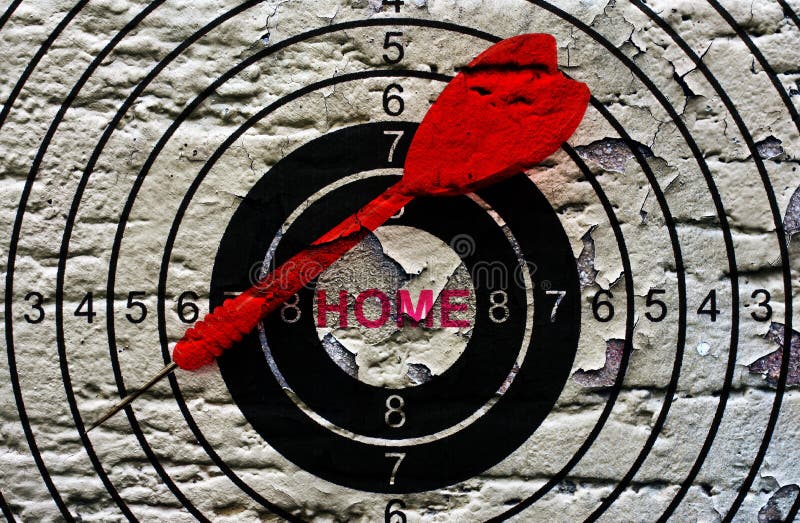 Home target concept stock image. Image of customer, rent - 182513735