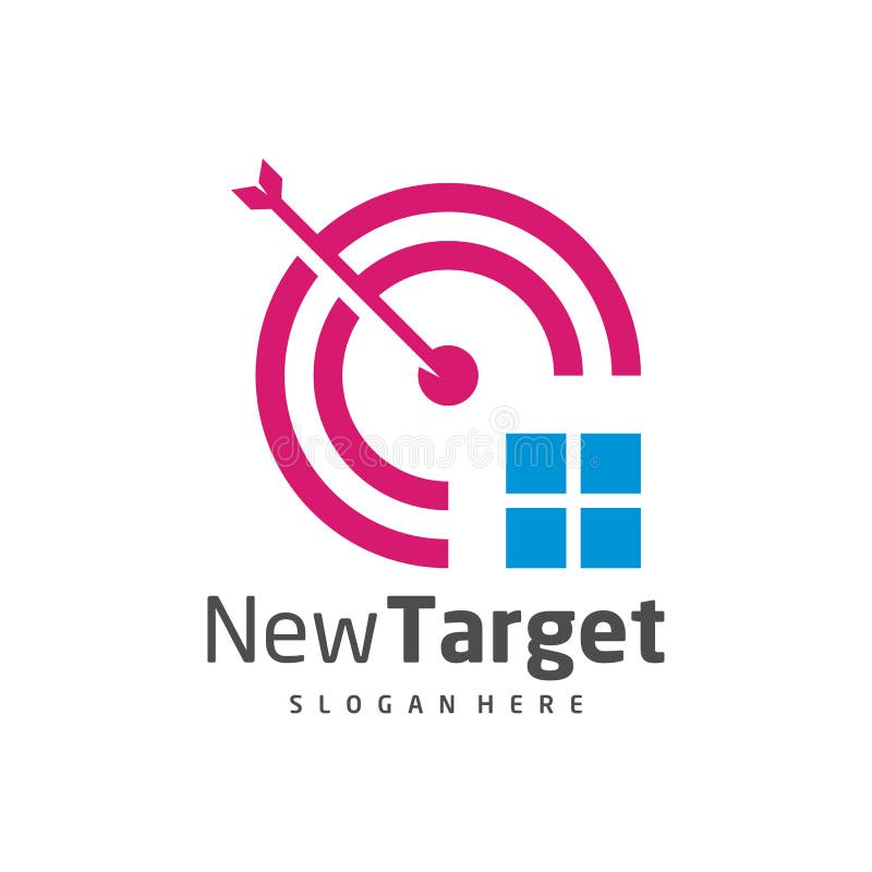 Home Target Logo Vector Template, Creative Target Logo Design Concepts ...