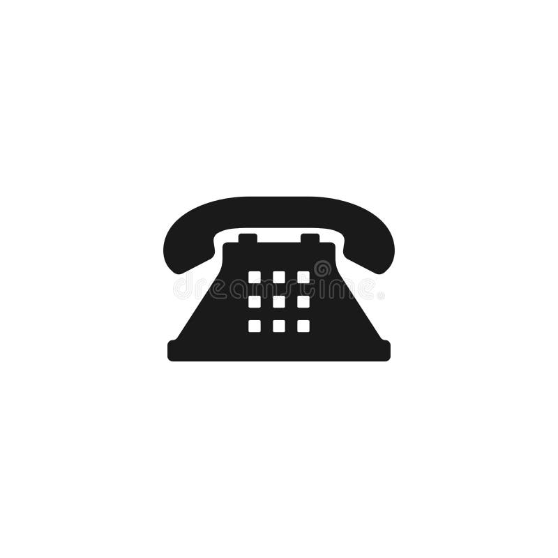 Home Telephone Icon, Vector Design App Stock Vector - Illustration of ...