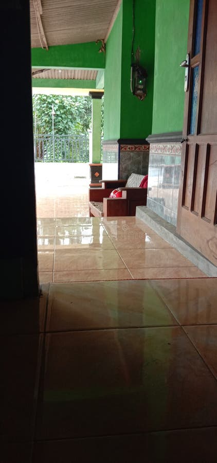 Home Terrace Situation Look from Inside of Home Stock Photo - Image of ...