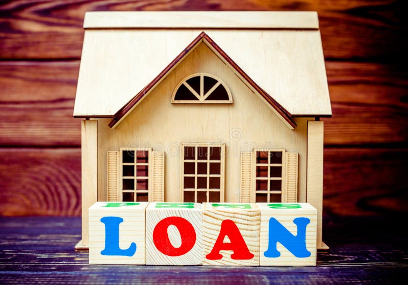 Home and Text on the Cubes Loa Stock Image - Image of symbol, cube ...