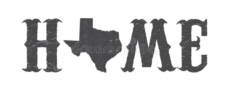 Texas Home Logo, House and Roof Icon Texas Stock Illustration ...