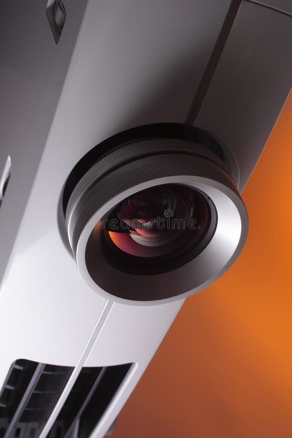 Home Theater Projector with Space for Text Stock Photo - Image of movie ...