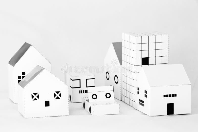 Home town paper stock illustration. Illustration of color - 59600299