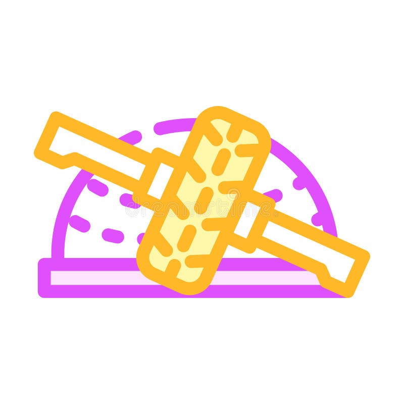 Home Training Exercise Color Icon Vector Illustration Stock Vector ...