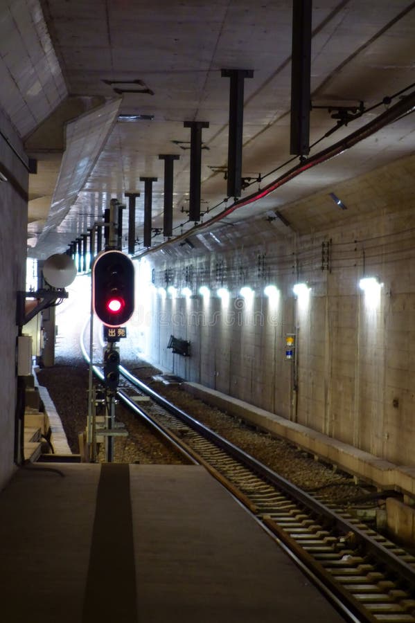 Tunnel Pattern Extending To the Ground Stock Photo - Image of stations ...