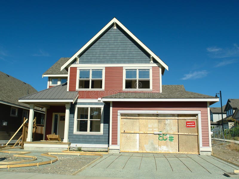 Home Under Construction stock image. Image of home, view - 32556263