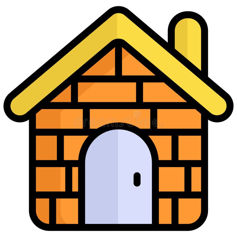 Home Vector Outline Colored Icon. Modern Colored Outline Symbols ...