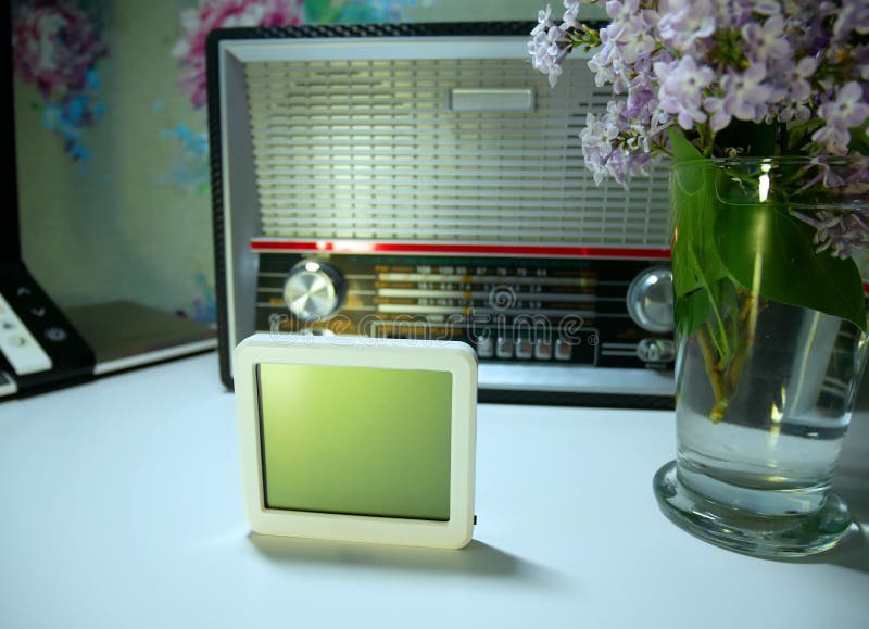 Home Weather Station in the Interior. a Small Home Weather Station for ...