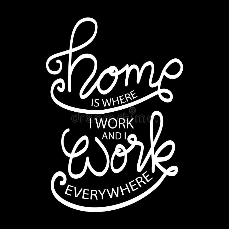 Home Where You are Loved No Matter What, Stock Illustration ...