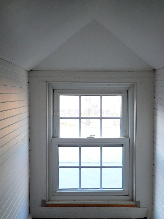 Home: white attic window stock image. Image of private - 37138165