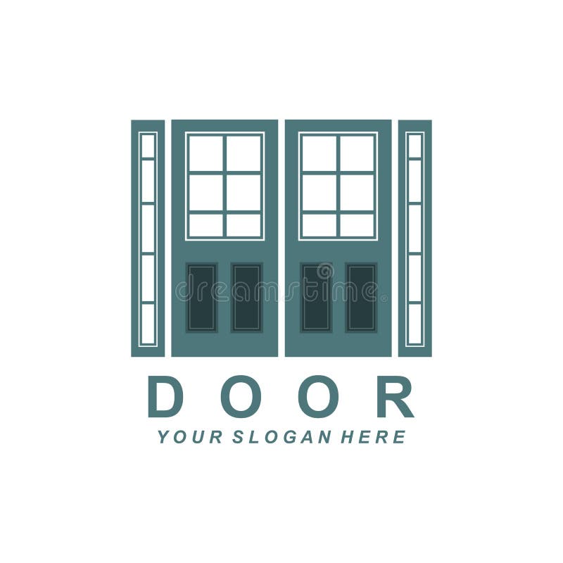 Home Window Logo, Home Interior Icon Design Stock Vector - Illustration ...