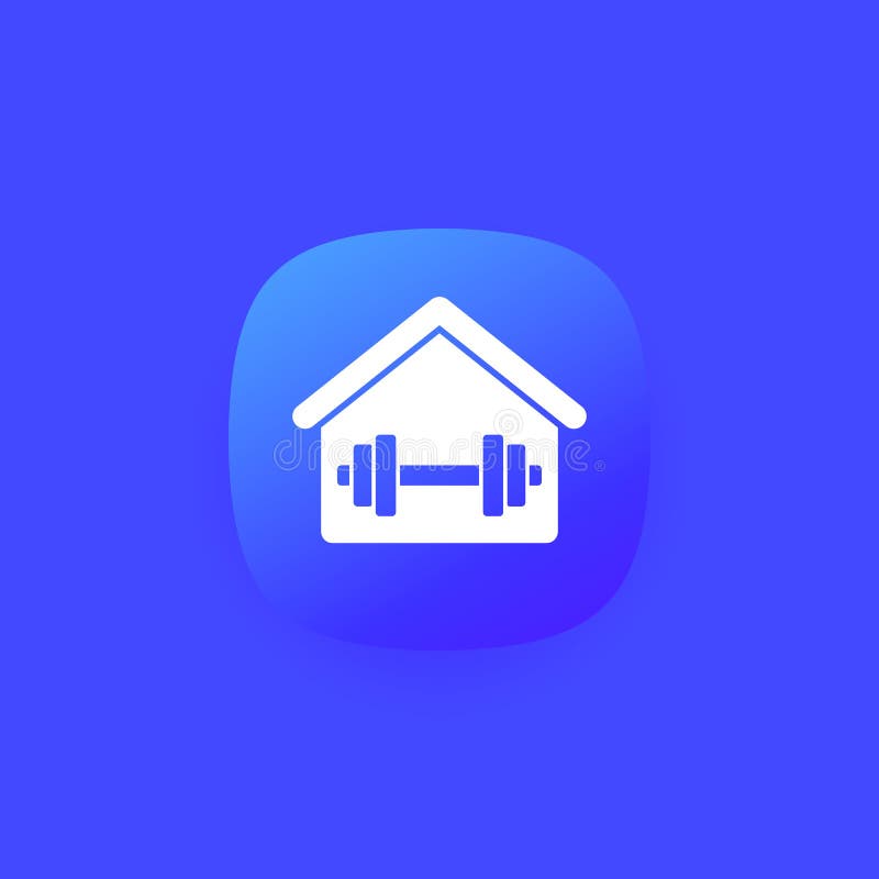 Home Workout Logo Stock Illustrations – 1,693 Home Workout Logo Stock ...