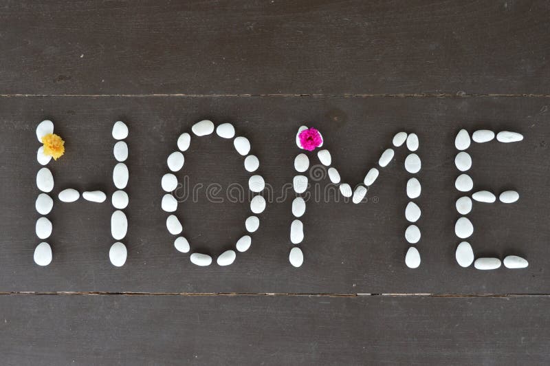 Home writing stock image. Image of spelled, writing, stones - 42117221