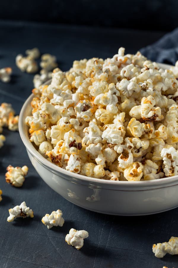 Homeamde Sugary Kettle Corn Popcorn Stock Photo - Image of homemade ...