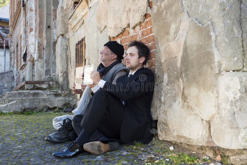 Homeless stock image. Image of person, economy, abandoned - 27307145