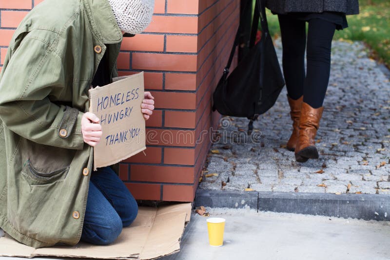 Homelessness in a big city stock photo. Image of destitution - 34511824