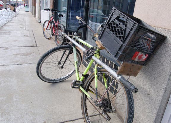Homeless bike stock photo. Image of grass, rusty, antique - 2070590