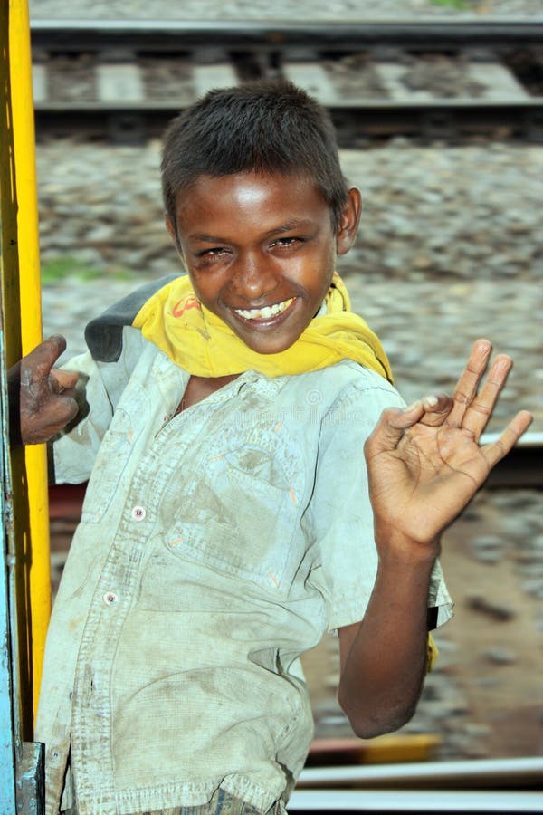 Homeless Boy Editorial Photography - Image: 18572112