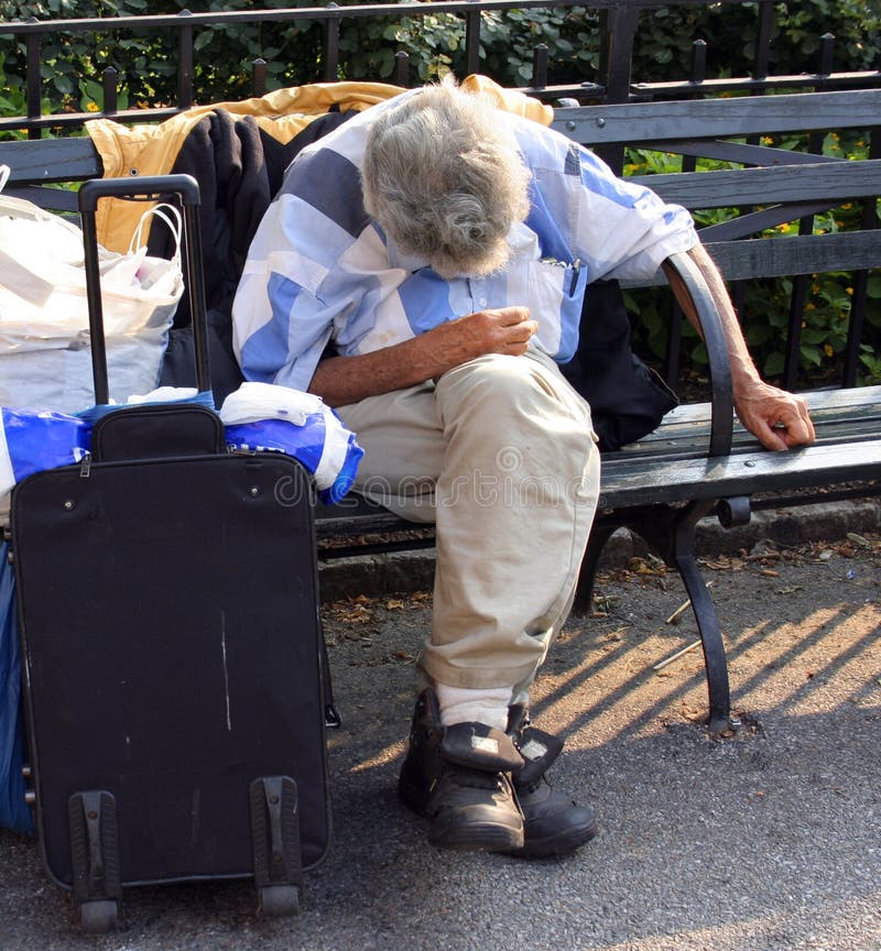 Homeless Man stock image. Image of central, alcoholic - 1023397